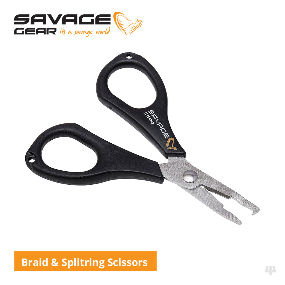 Savage Gear Braid & Split Ring Scissors — Lines & Lures