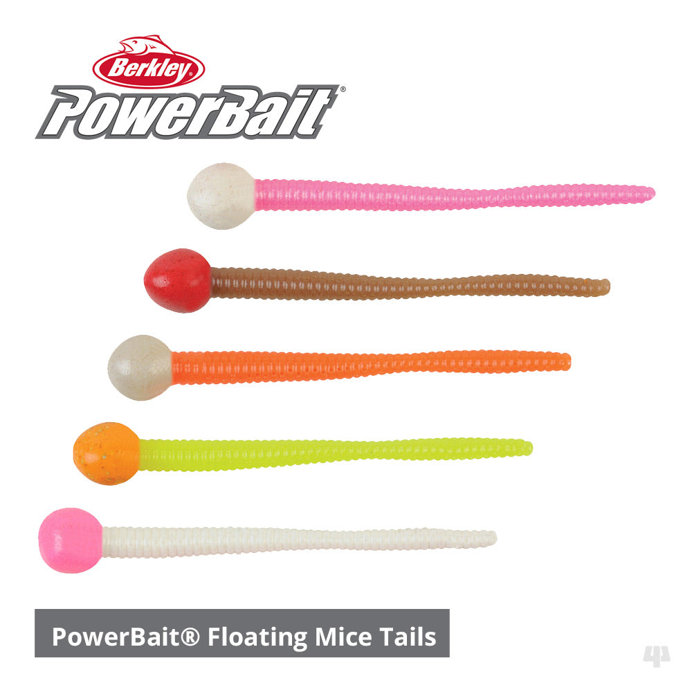 Berkley Powerbait Floating Mice Tail Lures — Lines & Lures