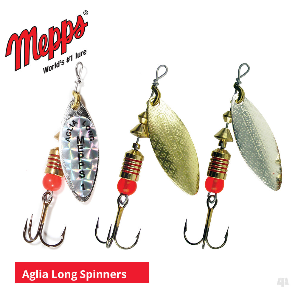 Mepps Aglia Long Spinners — Lines & Lures