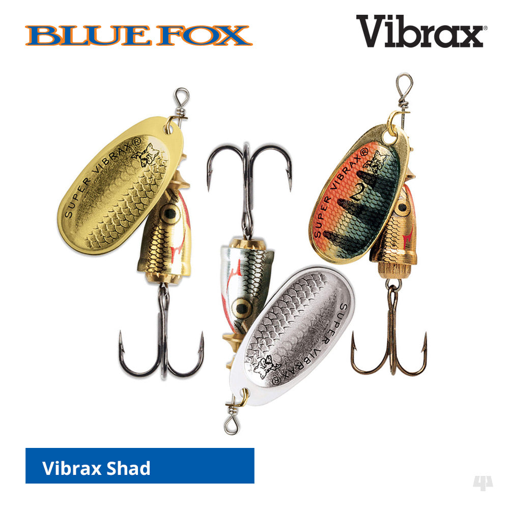 Blue Fox Vibrax Original Shad Spinners — Lines & Lures