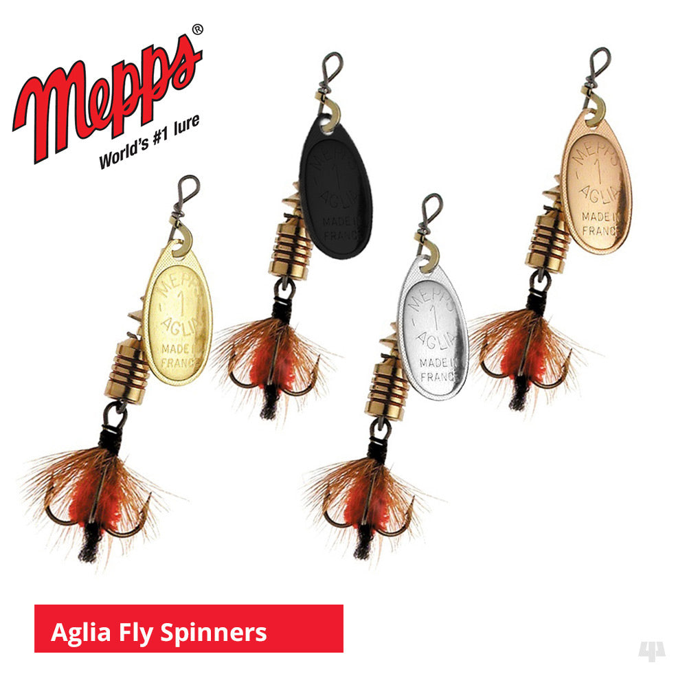 Mepps Aglia Fly Spinners — Lines & Lures