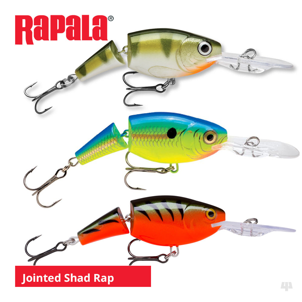 Rapala Jointed Shad Rap Lures — Lines & Lures