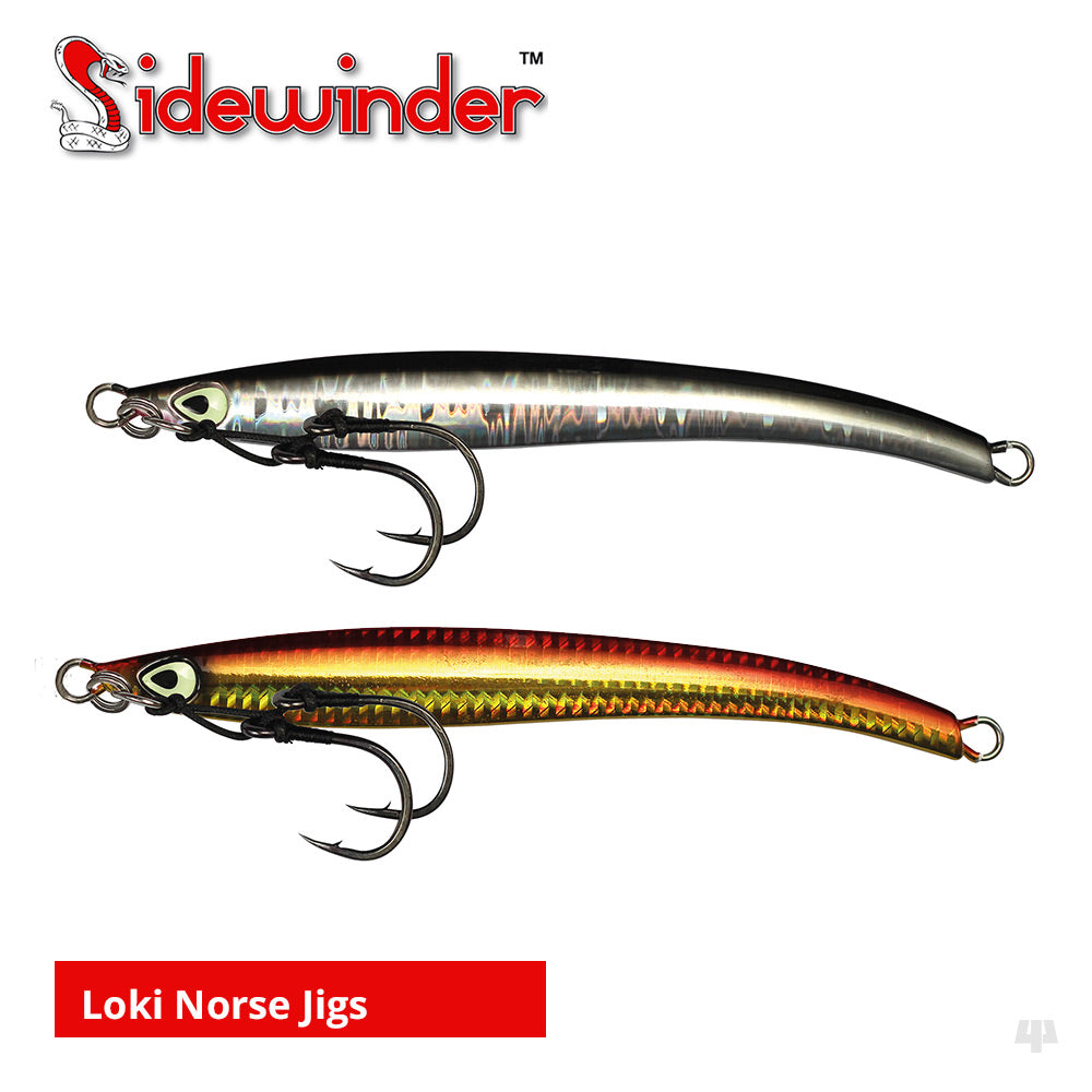 Sidewinder Norse Loki Jig Lures — Lines & Lures