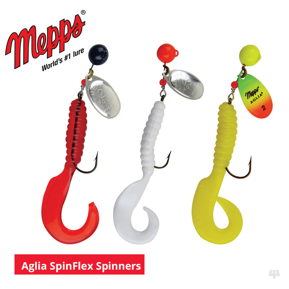 Mepps Aglia SpinFlex Spinners — Lines & Lures