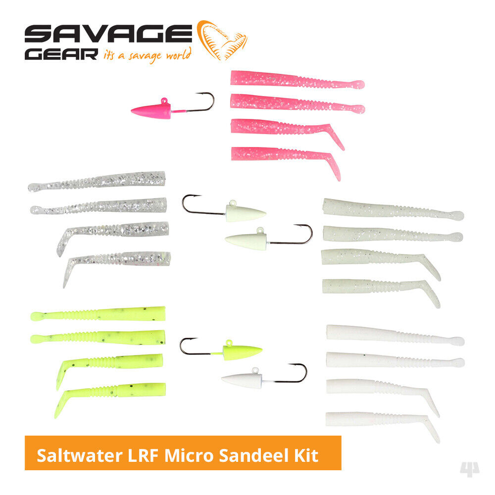 Savage Gear Saltwater LRF Micro Sandeel Kit — Lines & Lures