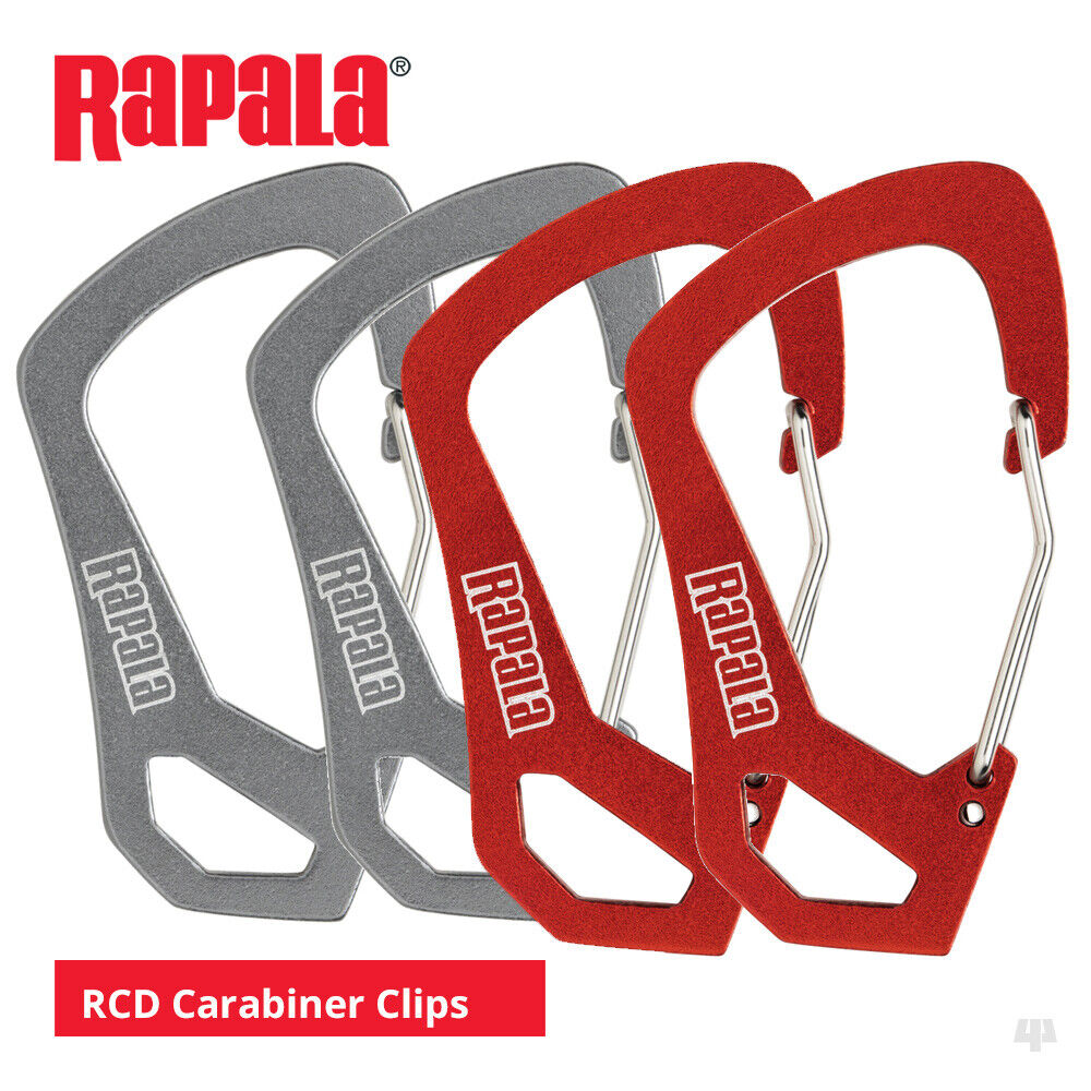Rapala RCD Carabiner Clips — Lines & Lures