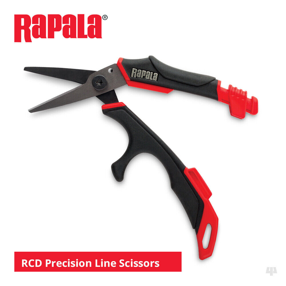 Rapala RCD Precision Line Scissors — Lines & Lures