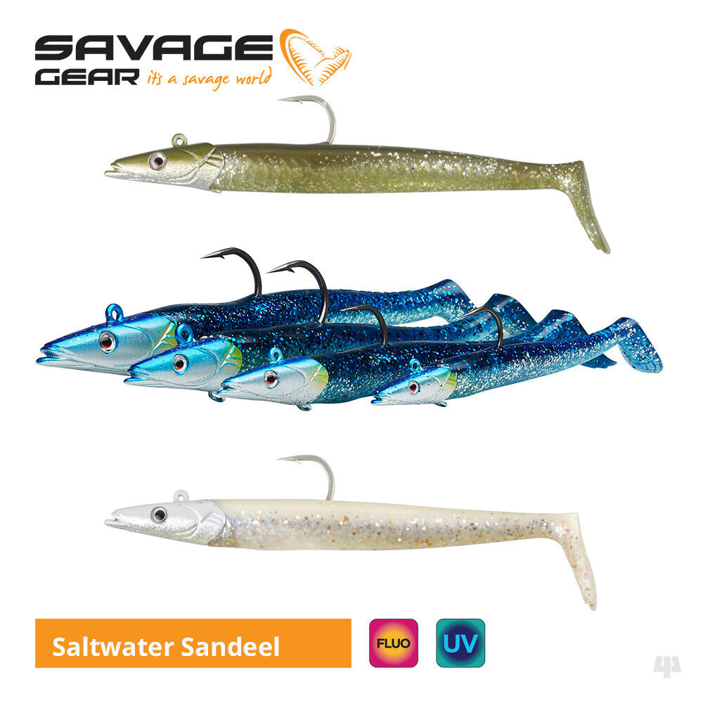 Savage Gear Saltwater Sandeel Lures — Lines & Lures