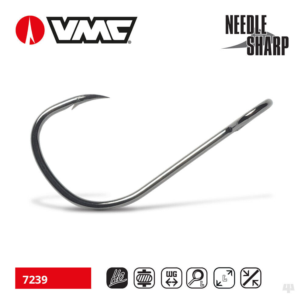 VMC Single Hooks for Spinners — Lines & Lures