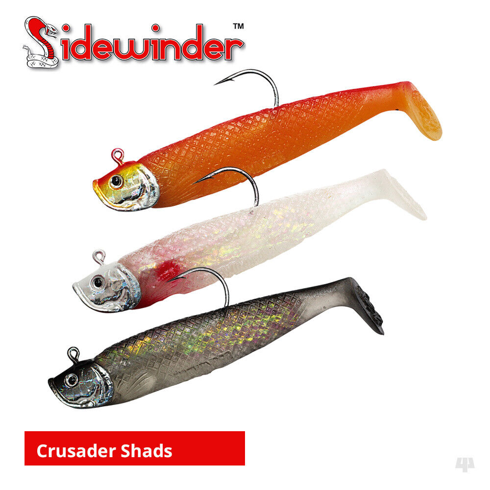Sidewinder Crusader Shads — Lines & Lures