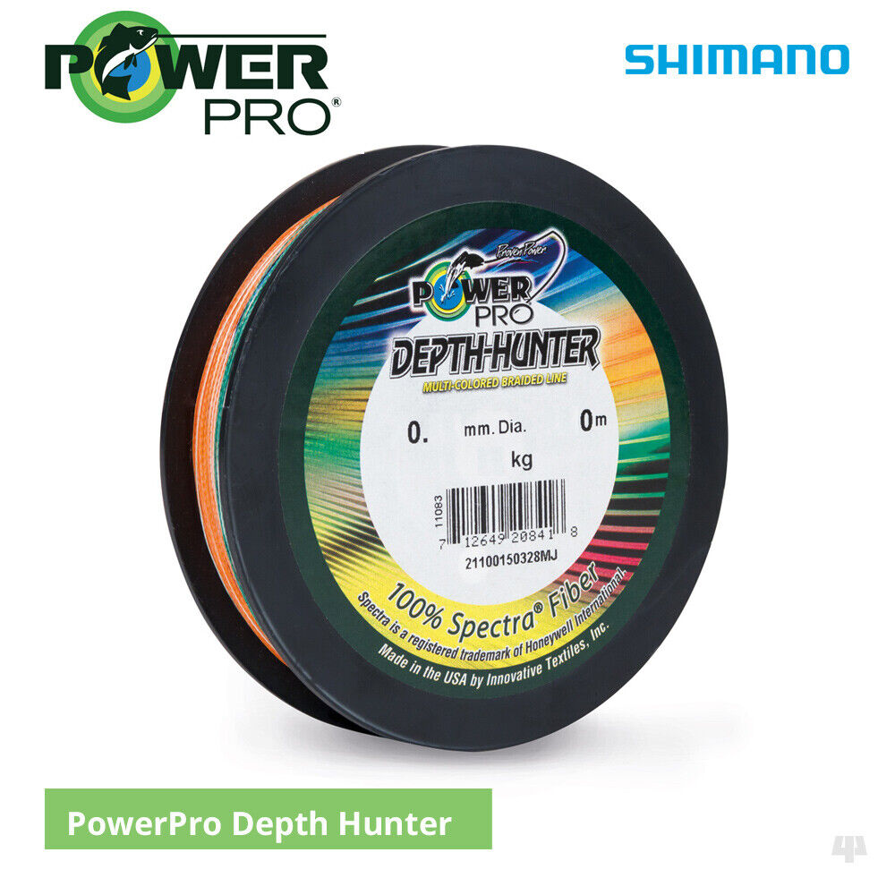 Shimano Power Pro Depth Hunter Braided Mainline — Lines & Lures